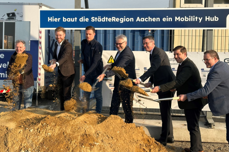 Spatenstich für modernes und umweltfreundliches Parkhaus | STAWAG ...