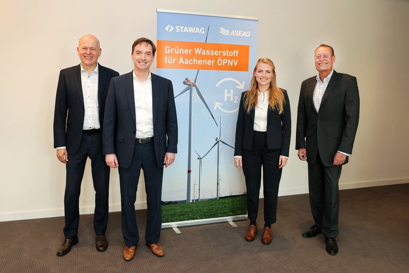 Grüner Wasserstoff für die Region | STAWAG Stadtwerke Aachen AG